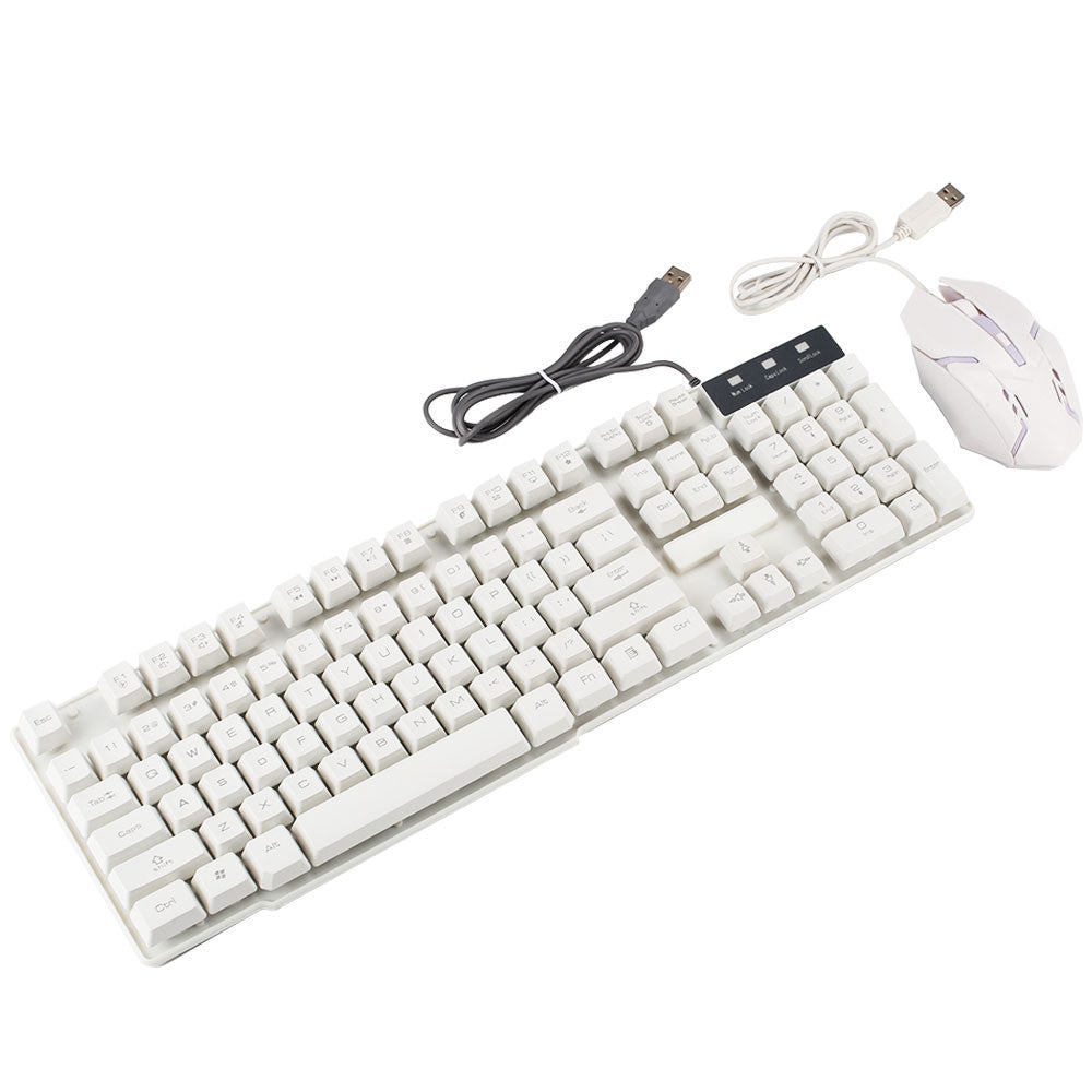 Floating Desktop Home Usb Keyboard Gaming Keyboard LED Mechanical Comp ...